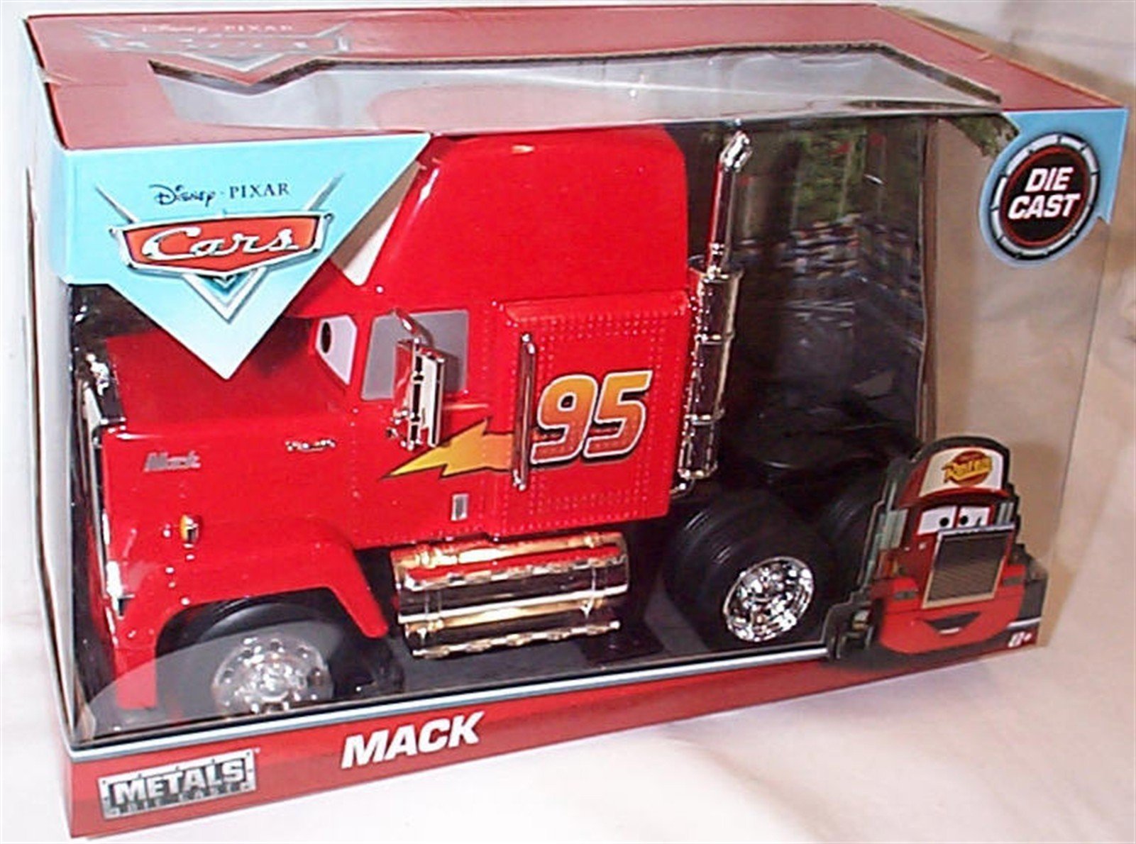 Buy Jada Disney Pixar Cars Red 95 Mâck Trück 1:24 scale diecast model ...
