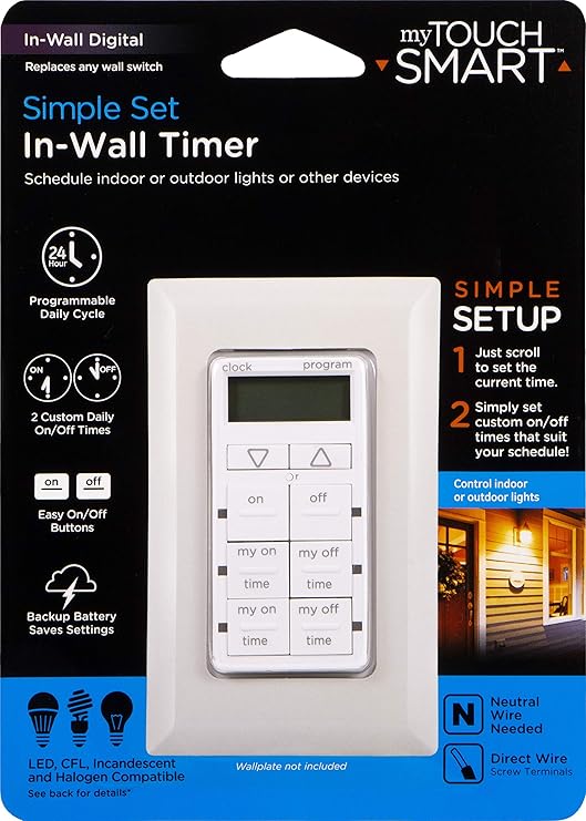 GE DIGITAL IN WALL TIMER: Amazon.co.uk: Camera & Photo
