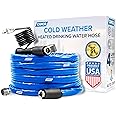 Amazon.com: Camco 25-Ft Heated Water Hose for RV - Water Line Freeze ...
