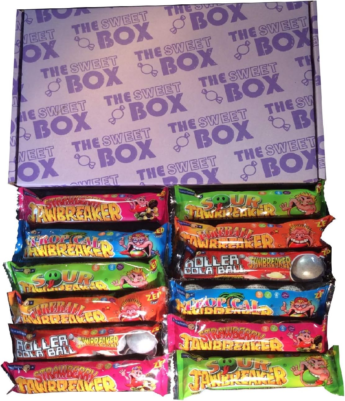 Toot Sweets The Sweet Box Zed Candy Jawbreakers Gift Box: Amazon.co.uk ...