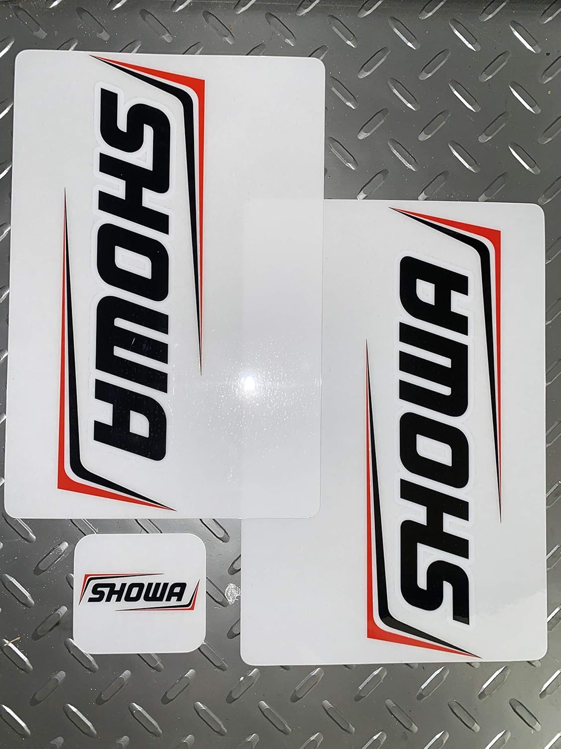 Amazon.com: SHOWA Factory Fork Suspension Decals Stickers Shock Black ...
