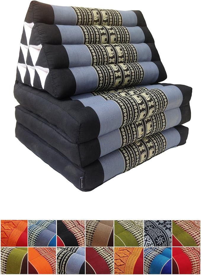 Collumino® Traditional Thai Kapok 3 Fold Meditation Mattress with ...