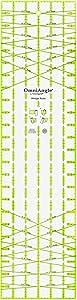 Amazon.com: Omnigrid OmniAngle 6" x 24" Non-Slip Wedge Quilting Ruler ...