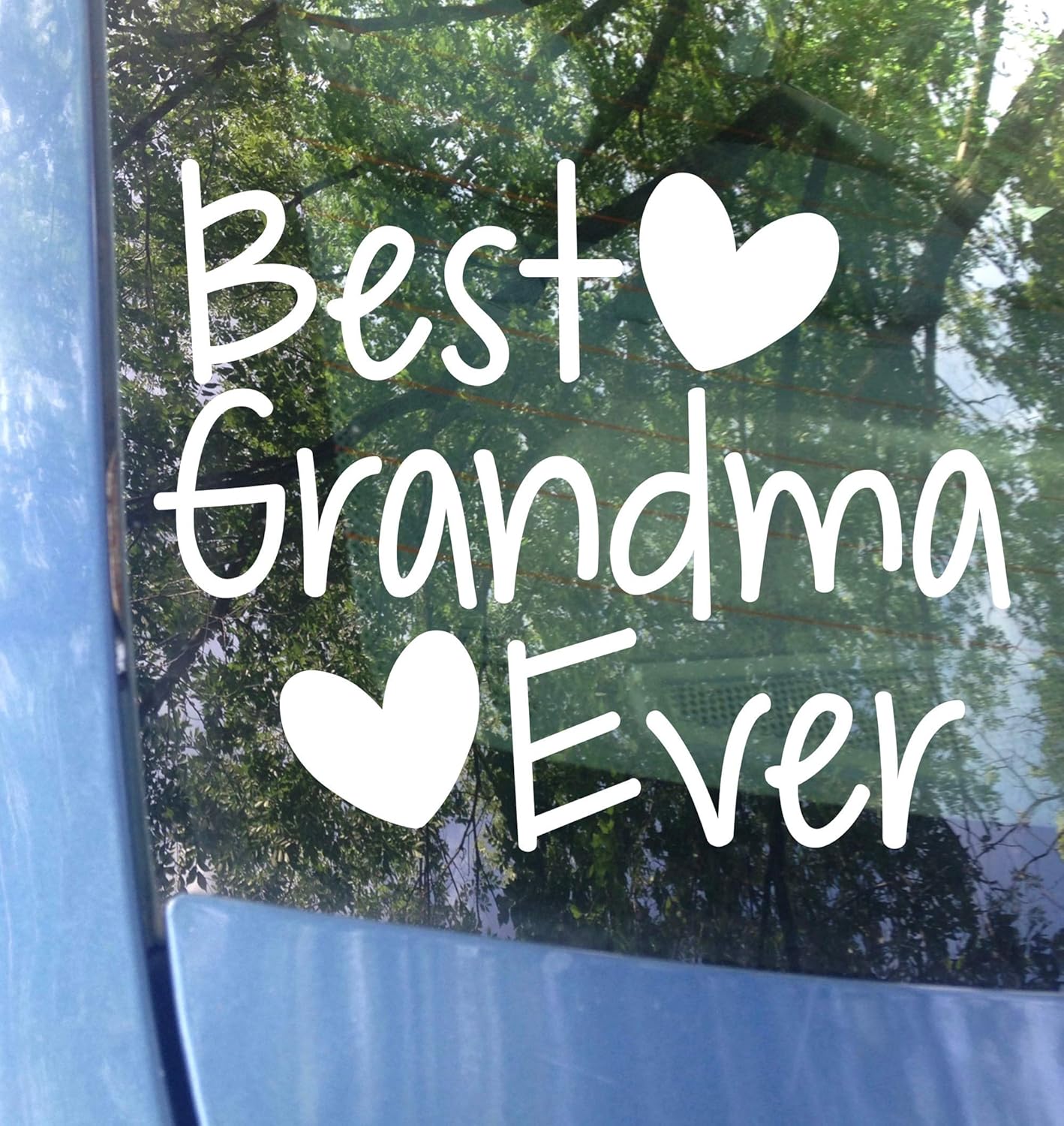 Amazon.com: ORIGINAL Best Grandma Ever Car Decal, Sticker 5.5"x5 ...