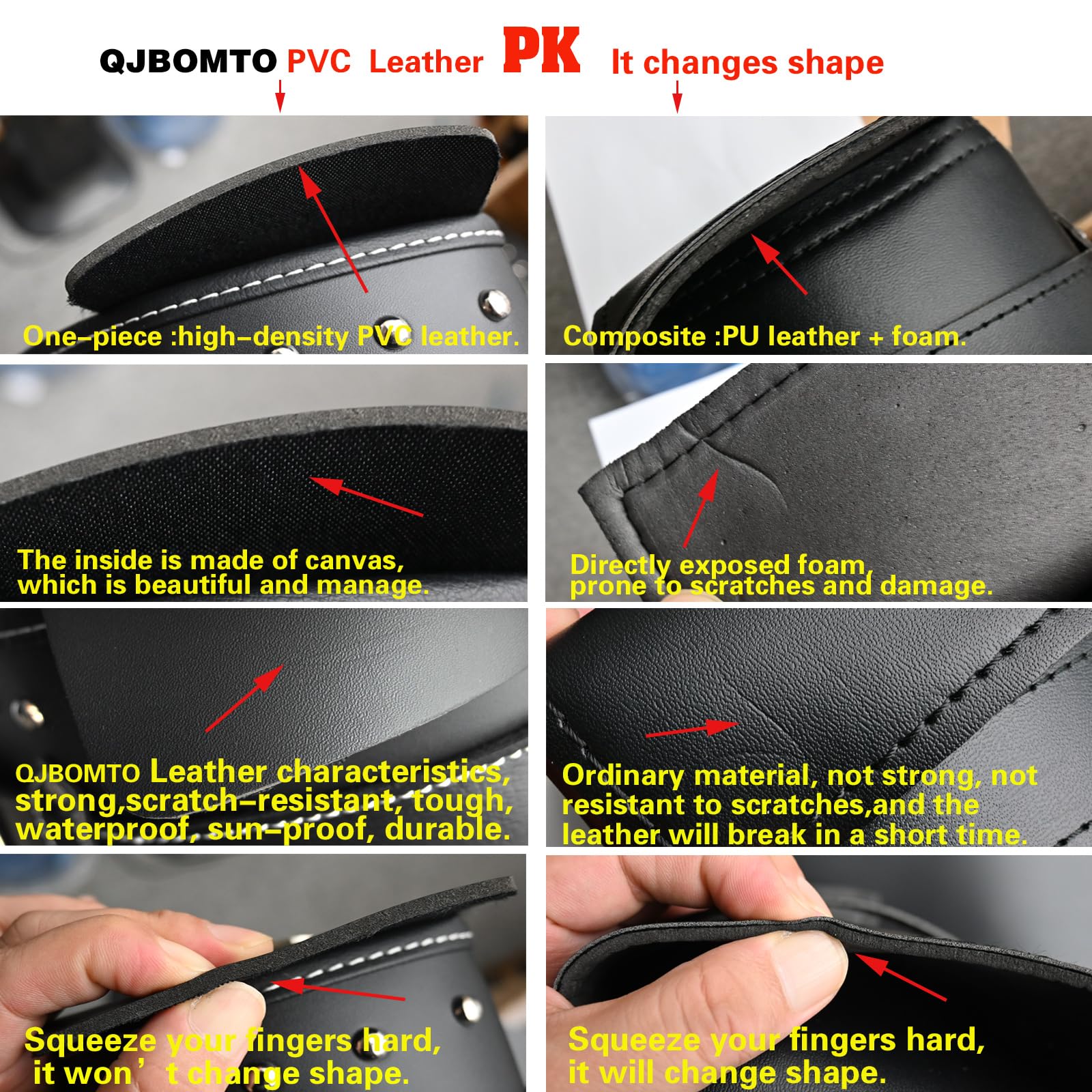 Mua Motorcycle Saddle Bags Side Bags - Saddlebags Softail Pvc Leather ...