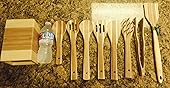 Amazon.com: EKCO Pao! 8 Piece Complete Bamboo Tool Set: Kitchen Tool ...