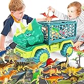 Amazon.com: BACCOW Dinosaur Toys with 26 Dinosaur Figures, Big Activity ...