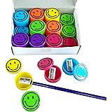 Smiley Pencil Sharpeners 12ct