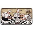 Amazon.com: Kitchen Fat Chef Man Mats and Rugs Non Slip Anti Fatigue ...