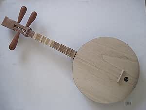 Amazon.com: Chinese Moon Guitar (Yueqin or Yueiqin) 100% Hand-Crafted w ...