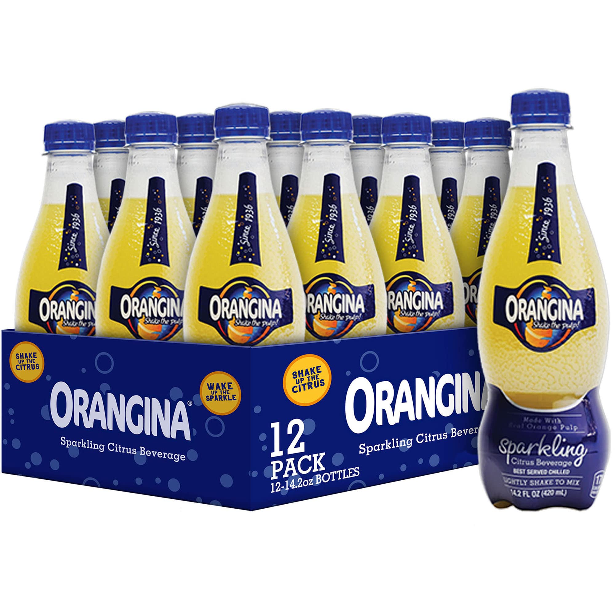 Mua Orangina - Citrus Sparkling Juice Beverage - Light Pulp - Original ...