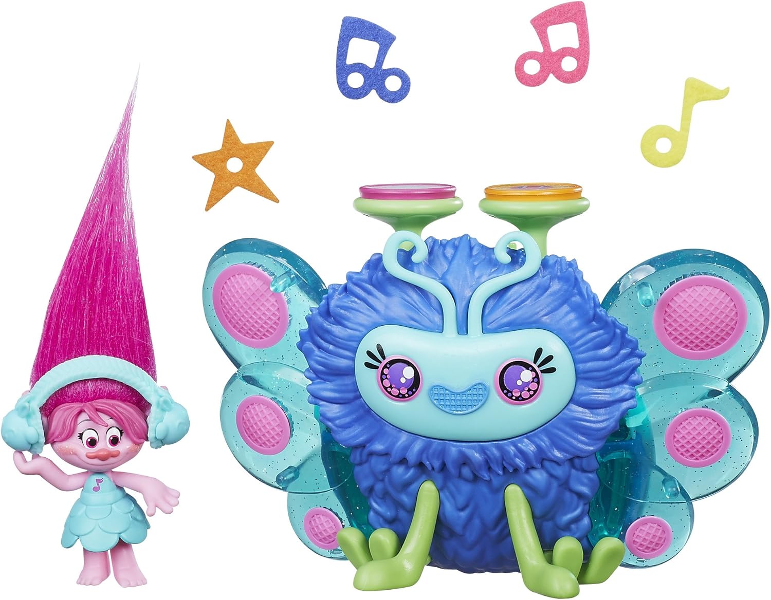 Trolls Poppy's Wooferbug Beats English Doll, Toys & Games - Amazon Canada