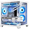 Amazon.com: HELLOLAND Gaming PC Desktop -AMD Ryzen 7 5700X 3.4 GHz-RTX 4060 8GB-32GB DDR4 RAM ...