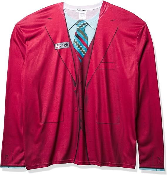 Faux Real Men's Anchorman Suit at Amazon Men’s Clothing store