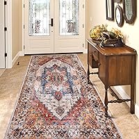 Amazon.com: YJ.GWL Boho Area Rug 2x6, Persian Washable Hallway Runner ...