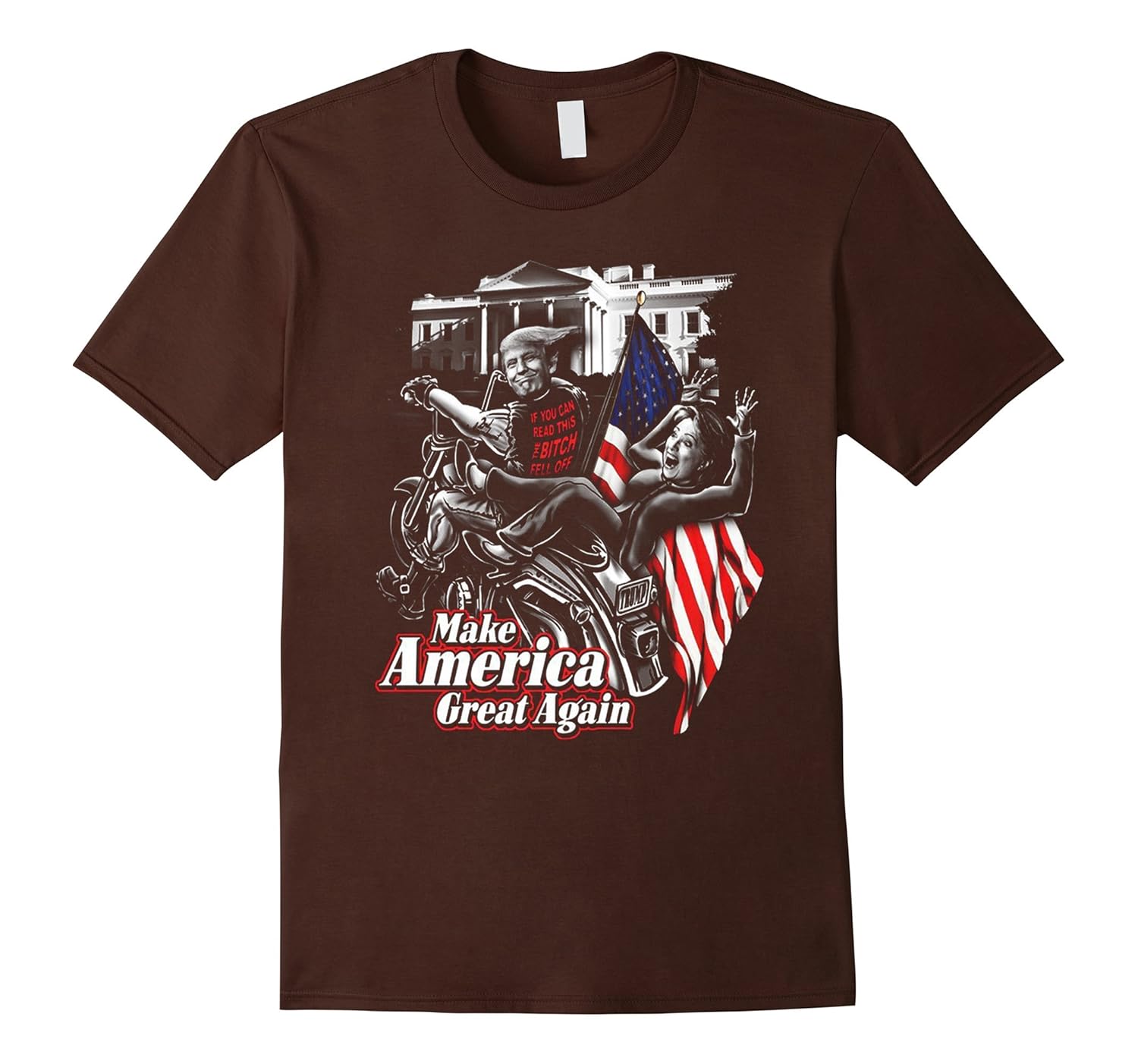 Biker t-shirt, Funny biker shirts, Biker for trump-Art – Artvinatee