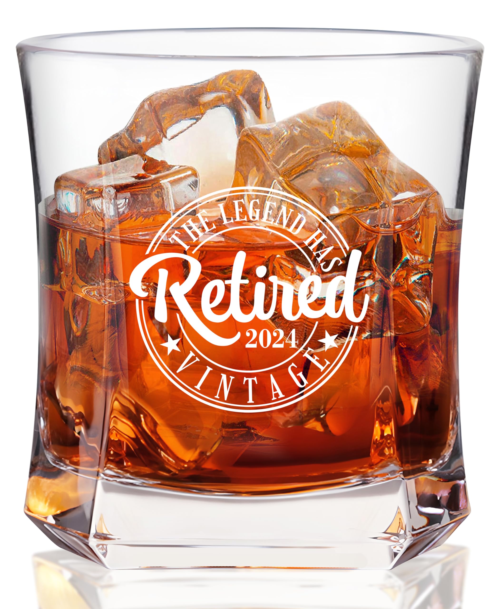 Mua Retirement Gifts for Men 2024 Whiskey Glass, The Legend Has Retired ...
