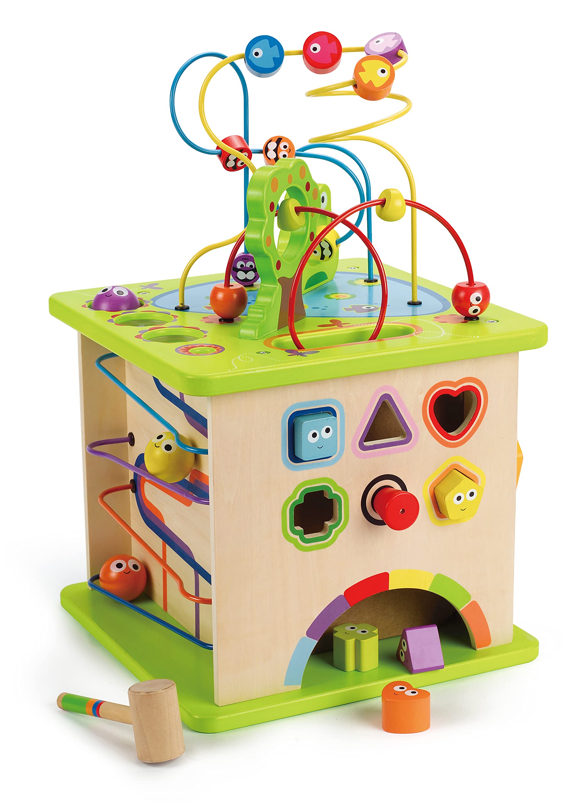 Mua Country Critters Wooden Activity Play Cube by Hape | Wooden ...