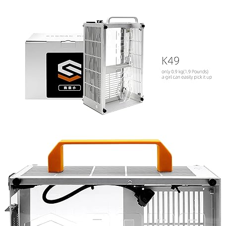 Mua SGPC Itx Mini Case - K49(Aluminum)/Upgraded Version of K55,Full ...
