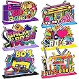 Amazon.com: 6 Pcs 80s Party Decorations Table Decor Centerpieces Table ...