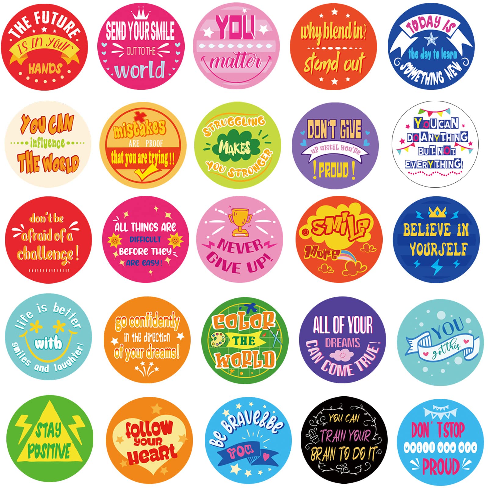 Mua 150 Packs Plastic Positive Affirmation Chips with 50 Motivational ...