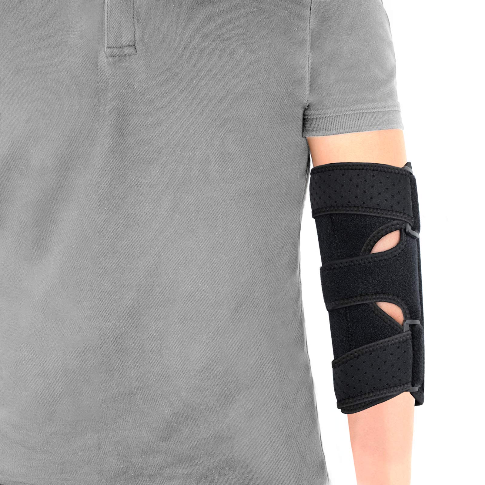 Elbow Brace, Night Elbow Sleep Support, Comfortable Elbow Splint ...