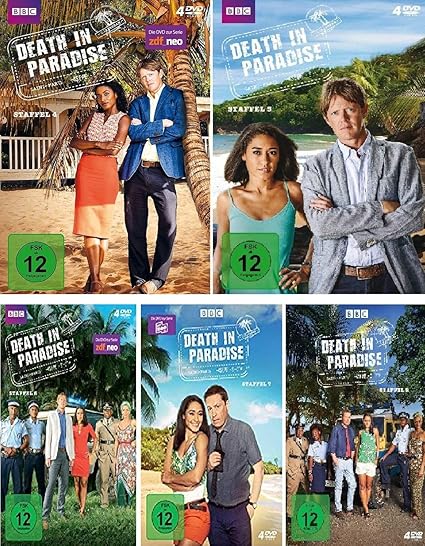 Death in Paradise - Staffel 4-8 im Set - Deutsche Originalware 20 DVDs ...