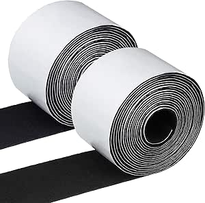 2 Pack Total 20 Feets Felt Tape Roll Felt Strips with Adhesive Backing ...