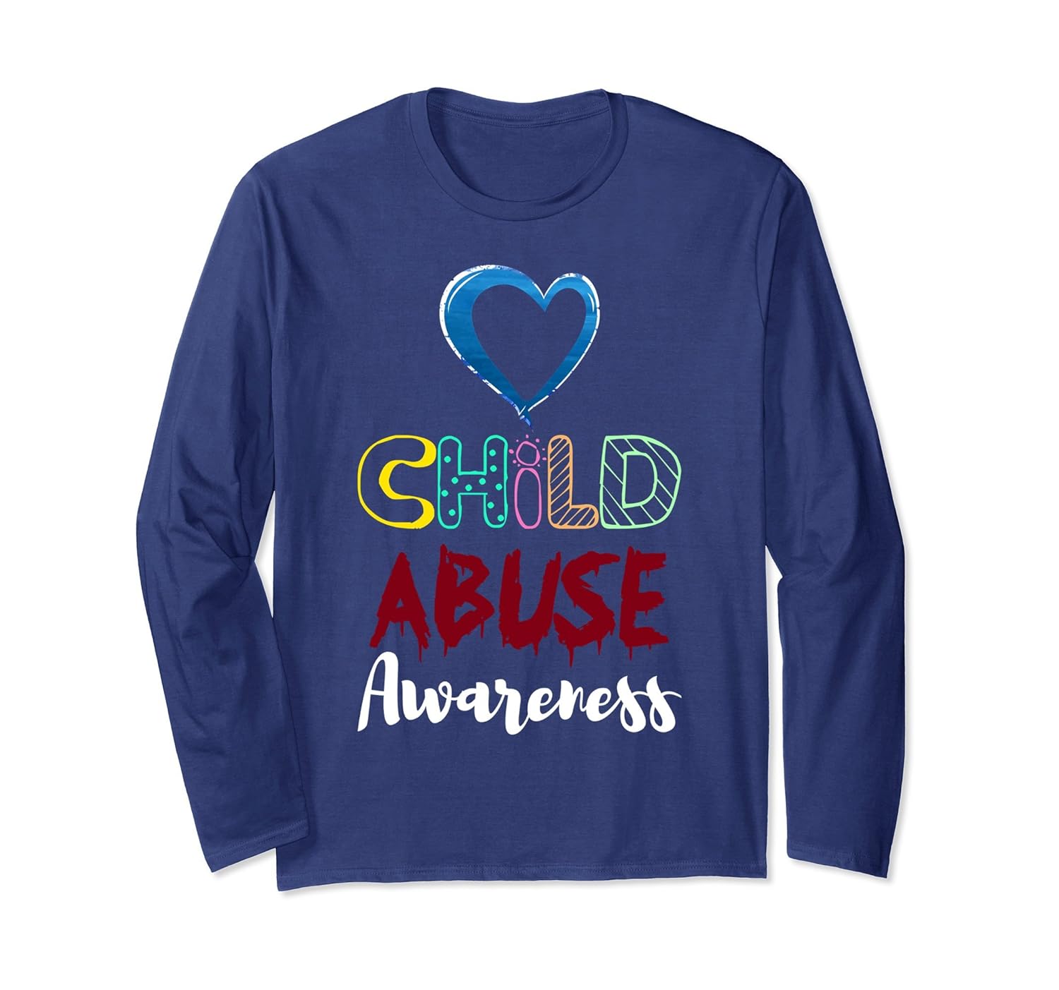 Child abuse awareness shirt Child Abuse Prevention Month Tee-4LVS ...