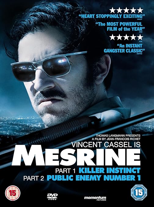 Mesrine: Part 1 & 2 [DVD] [2008]: Amazon.co.uk: Vincent Cassel ...