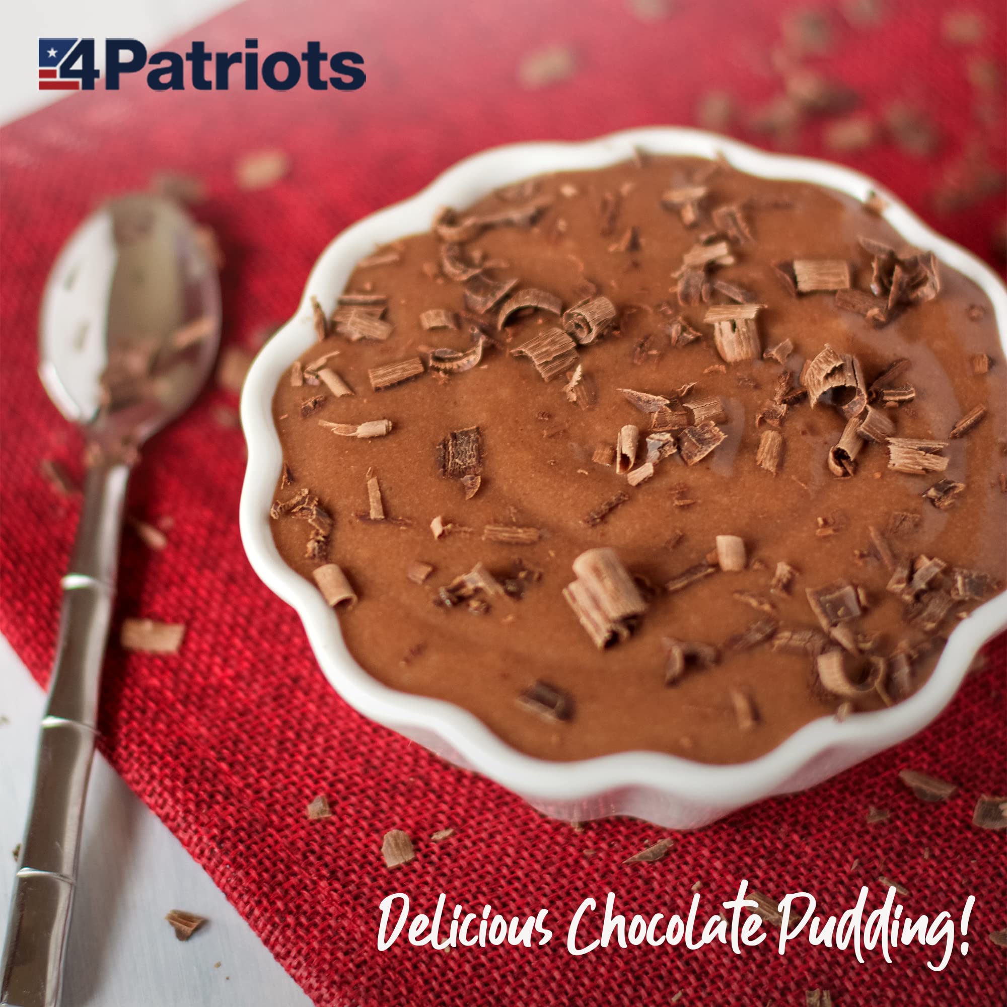 Mua 4Patriots Old Fashioned Chocolate Pudding Sample Pouch, Emergency ...