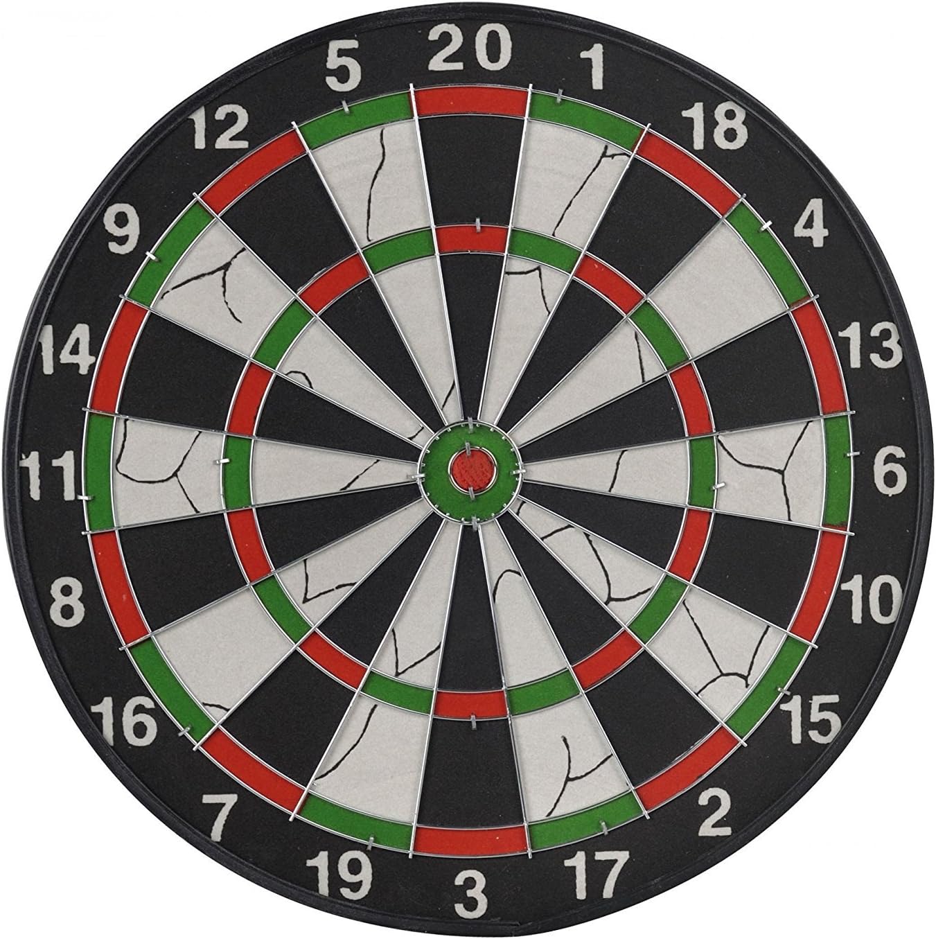 DARTSCHEIBE, 42CM DURCHMESSER MIT 6 DARTS GESCHENKIDEE: Amazon.de ...