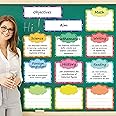 Objectives Board For Classroom 12 Pcs Crayon Magnetic Teacher ...