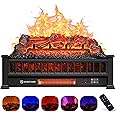 Amazon.com: Alpaca Electric Fireplace Logs 23-Inch, Remote Controller ...