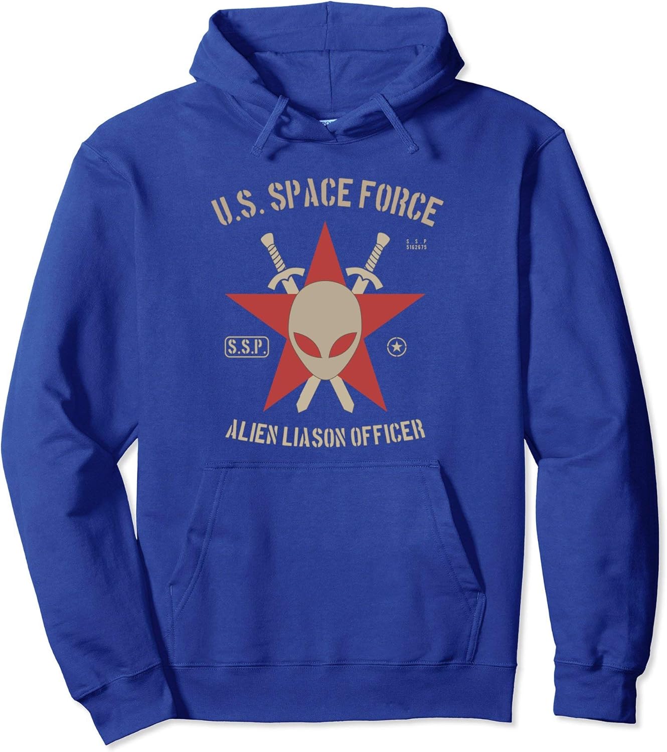 Amazon.com: US Space Force Hoodie Alien Liaison Officer gift: Clothing
