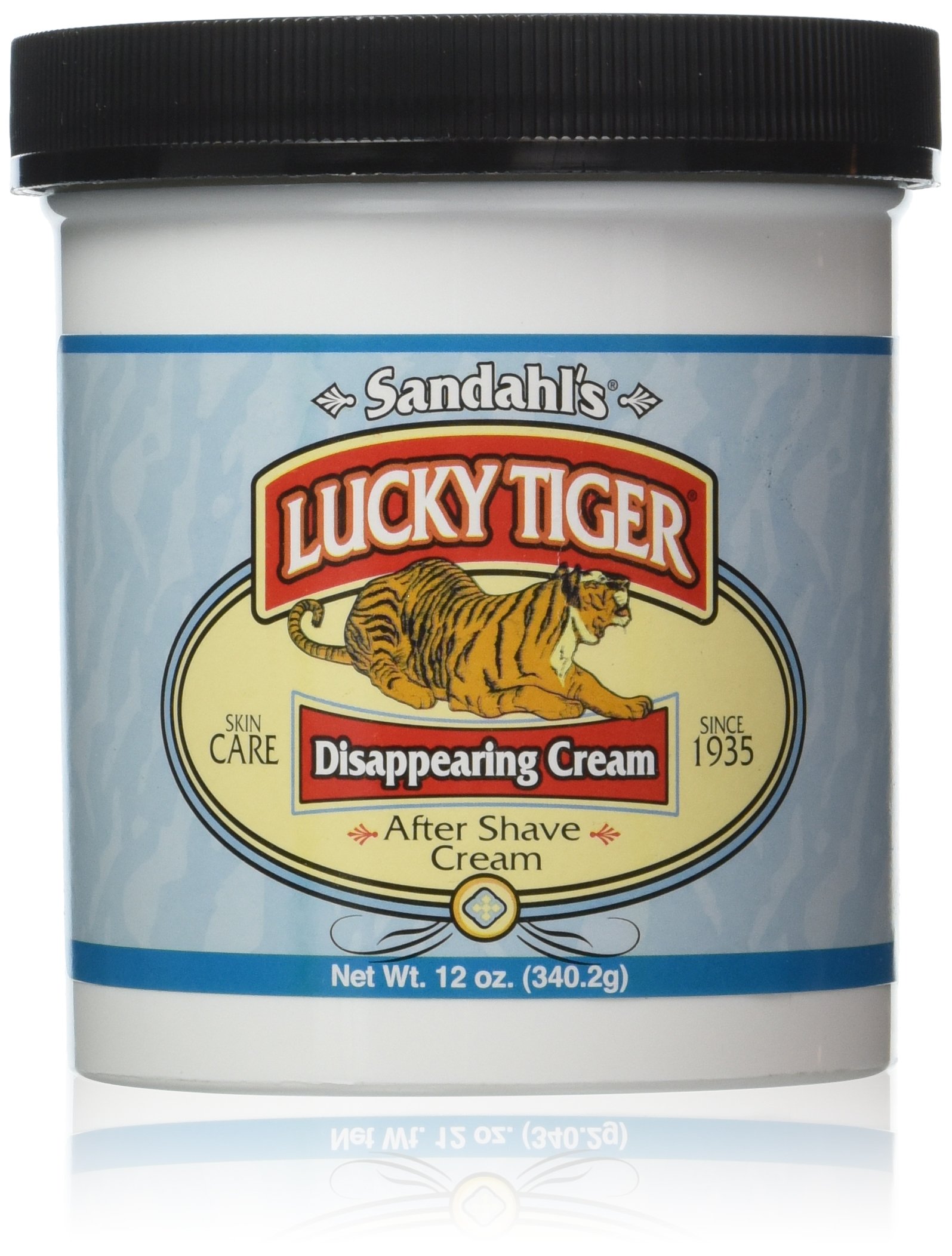 Amazon.com: LUCKY TIGER Vanishing Cream Soothing Menthol 12oz: Beauty
