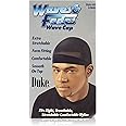 Amazon.com : Duke Waves and Fades Wave Cap - Black (2 Pack) : Beauty ...