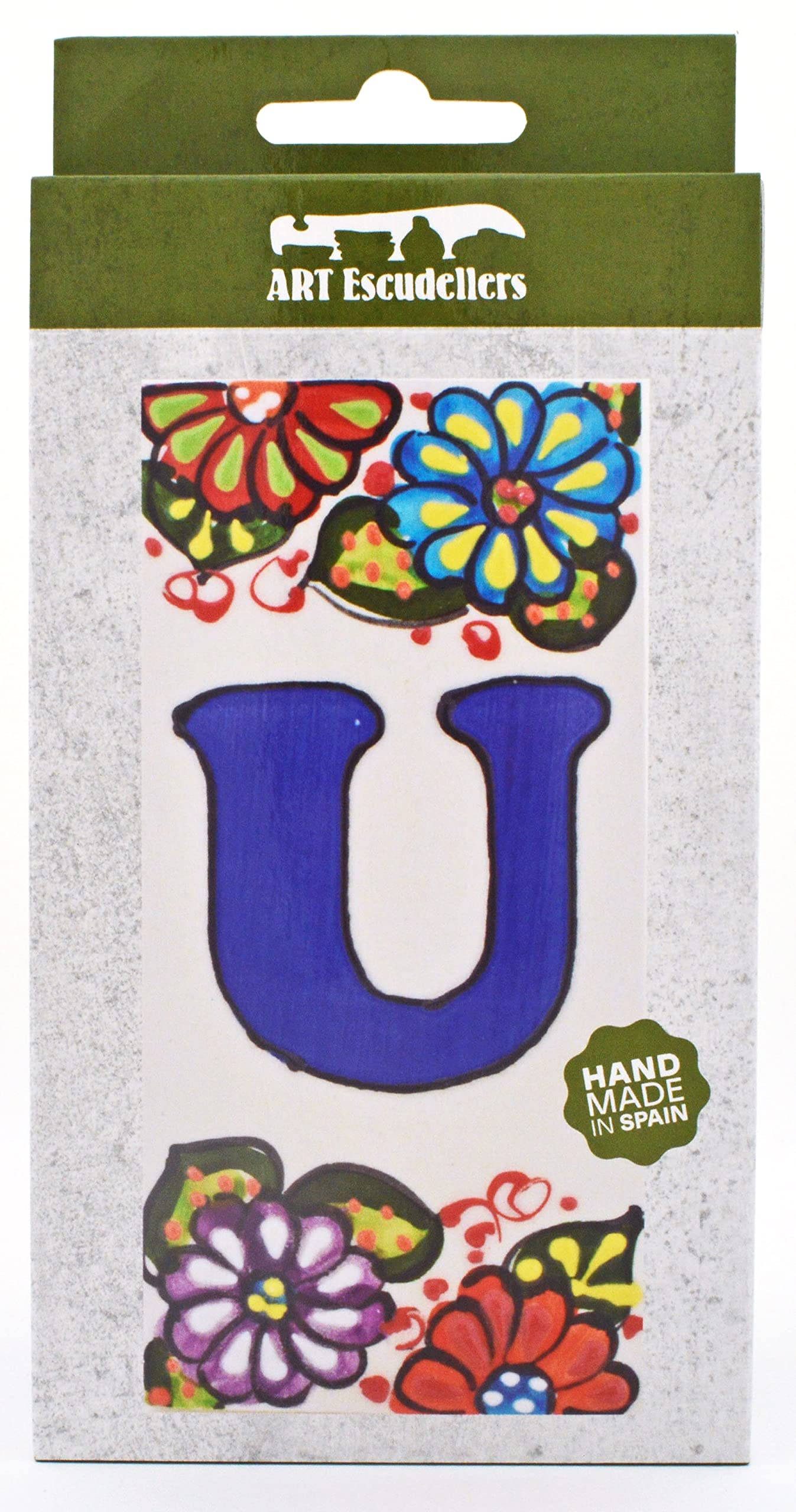 House Letters 6 Inch. Handpainted House Letter Tiles For Signs ...