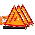 Amazon.com: DSV Standard Warning Triangles, Safety Triangles DOT ...