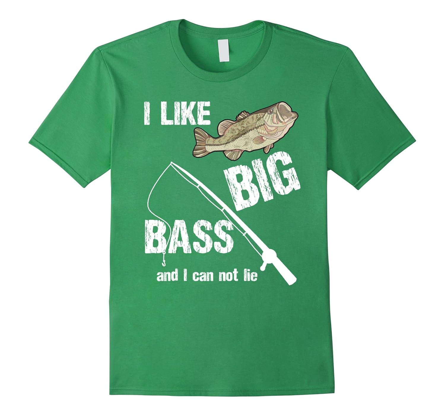 I Like Big Bass-Funny Fishing T Shirt-Fathers Day Gift-Vaci – Vaciuk