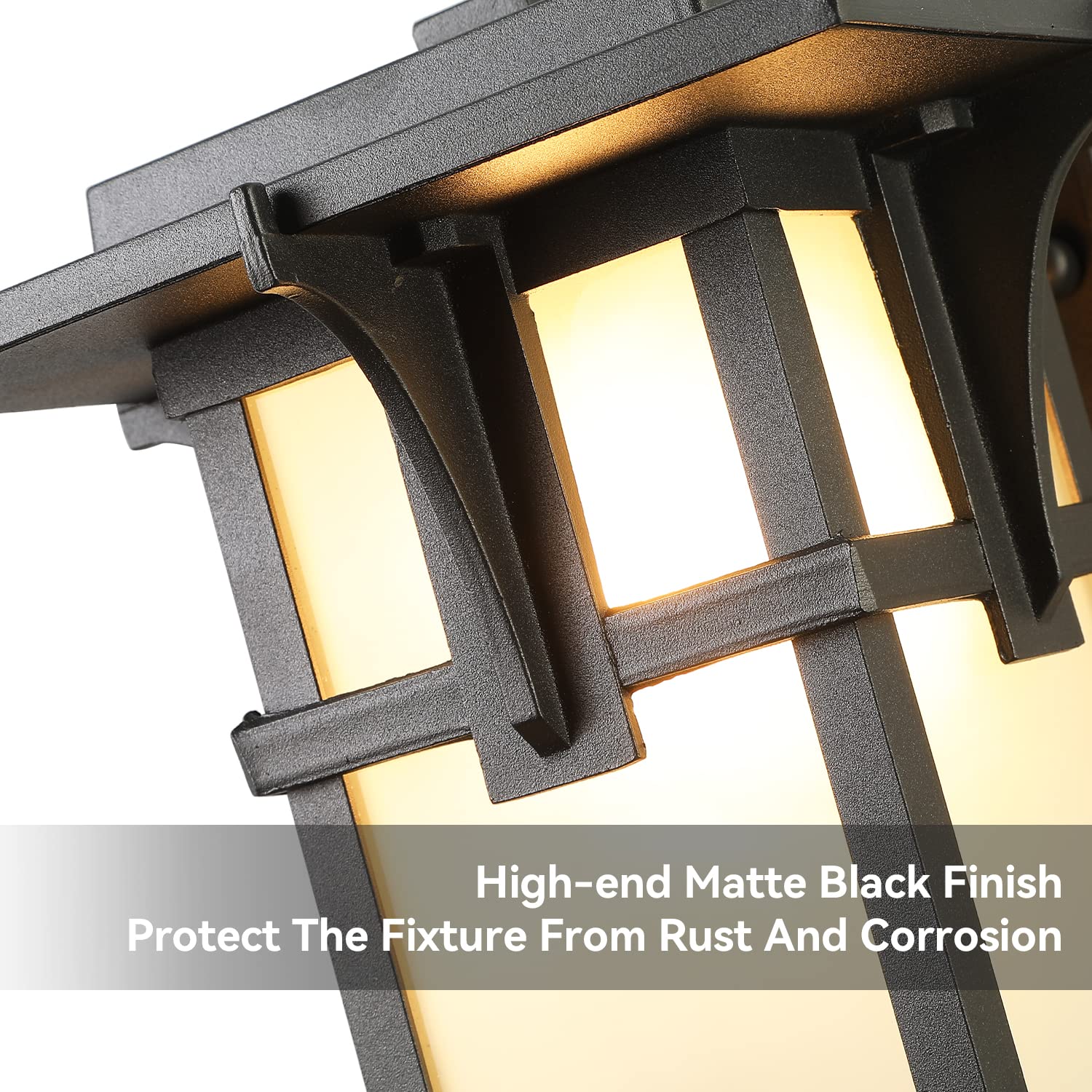 Mua EERU Porch Lights Wall Mount Outdoor Wall Lantern Waterproof ...