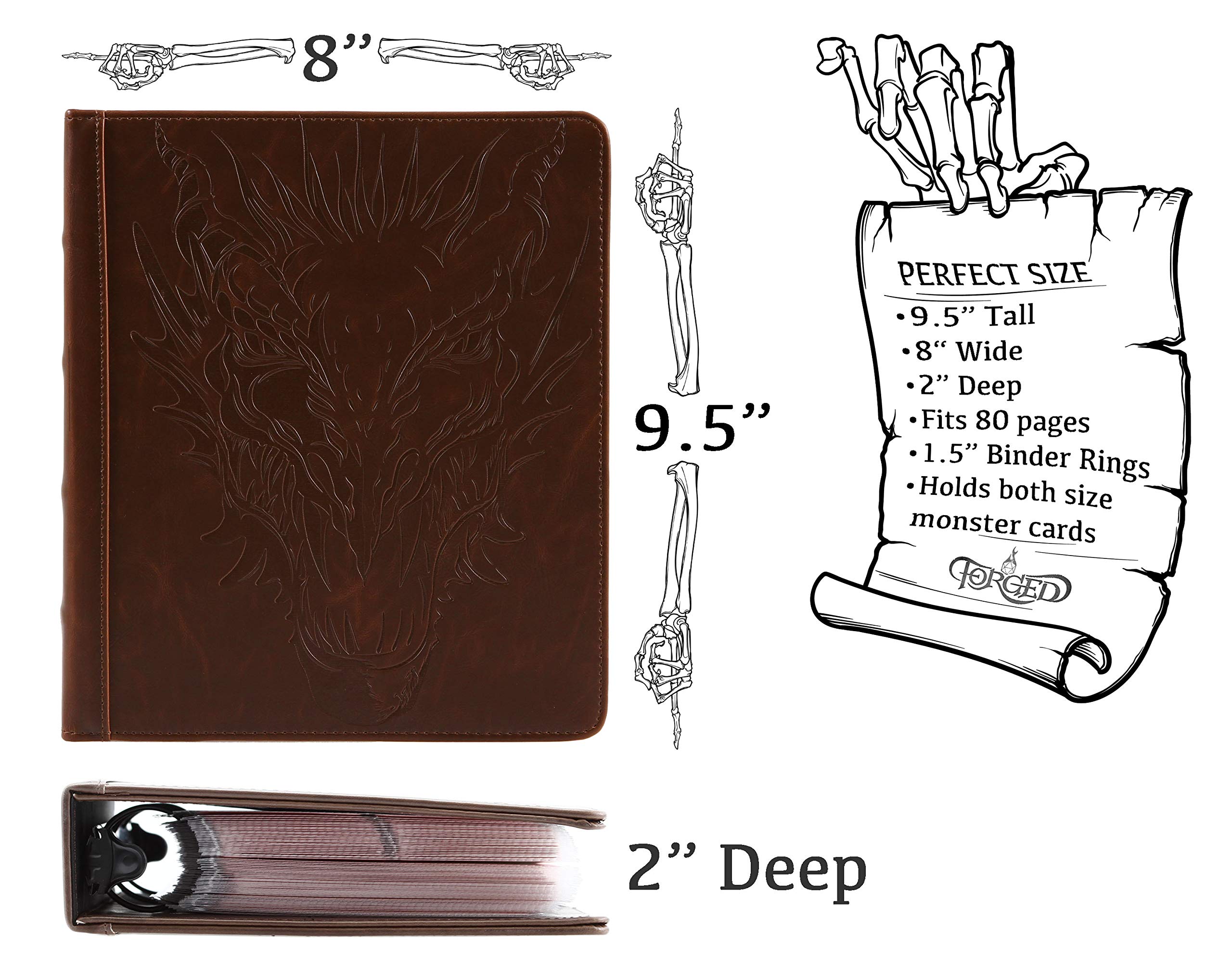 Mua Forged Dice Co Curiosities Cache Monster Card & Spellcard Organizer ...