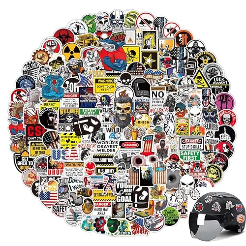 Cool Hard Hat Stickers Decals Lineman 20 PCS Sticker Pack Vinyl Hard