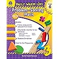 Amazon.com: Daily Warm-Ups: Problem Solving Math Grade 6: Problem ...
