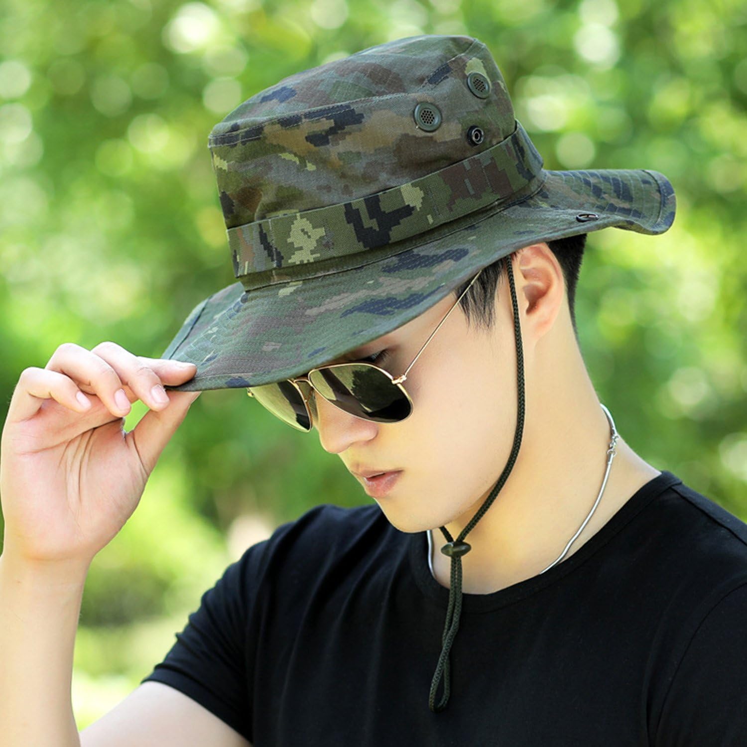 TAGVO - Sombreros para Hombre, Plegables, protección UV, protección UV ...