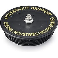 Amazon.com: Cherne 270188 Mechanical Clean Out Plug, Black : Industrial ...