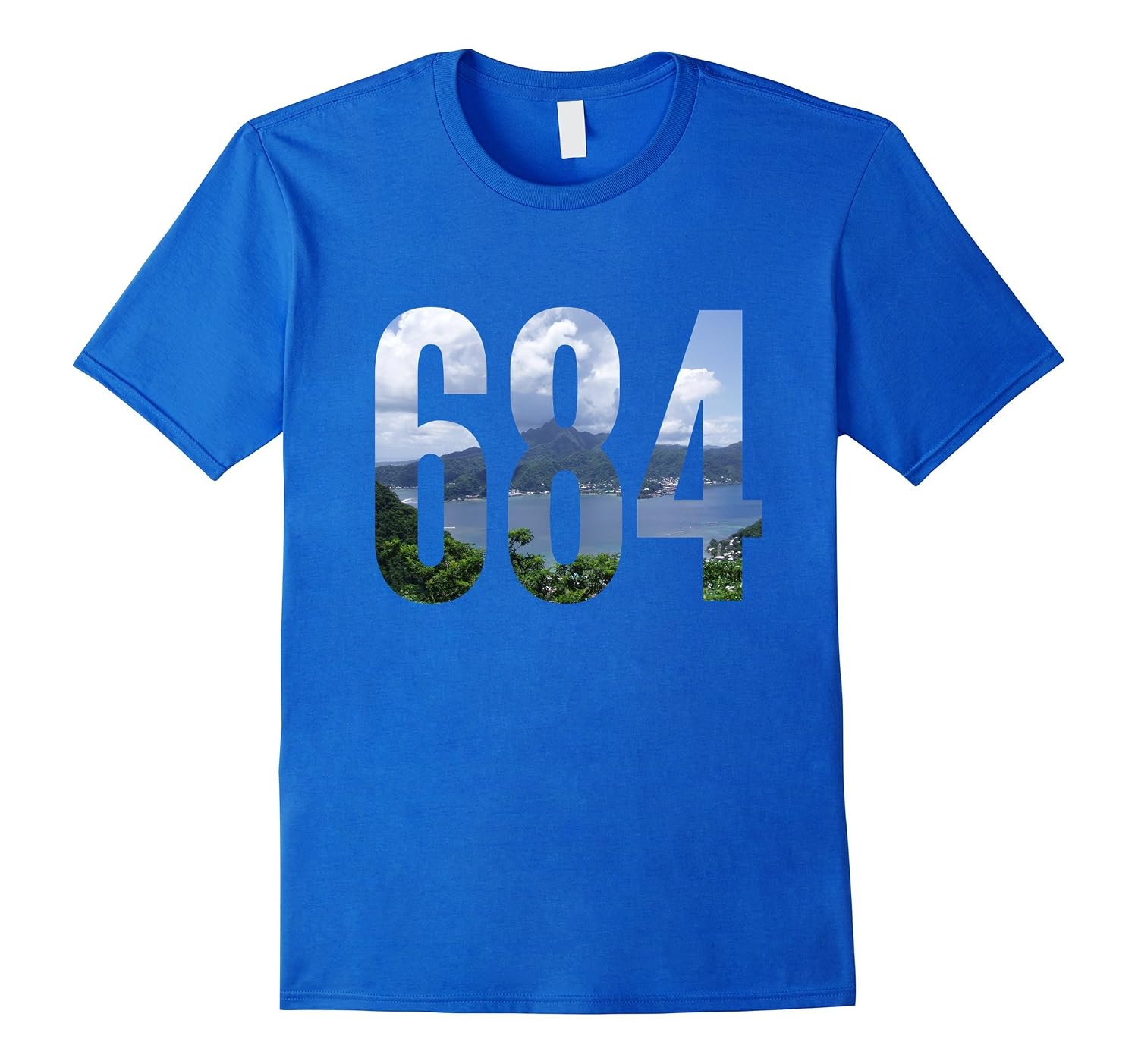 684 Area Code American Samoa Pago Pago T-Shirt-PL – Polozatee