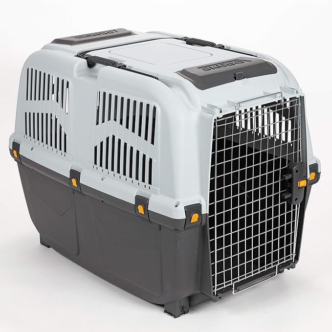 Skudo 6 Airline Approved Dog Carrier, Large, Grey: Amazon.co.uk: Pet ...