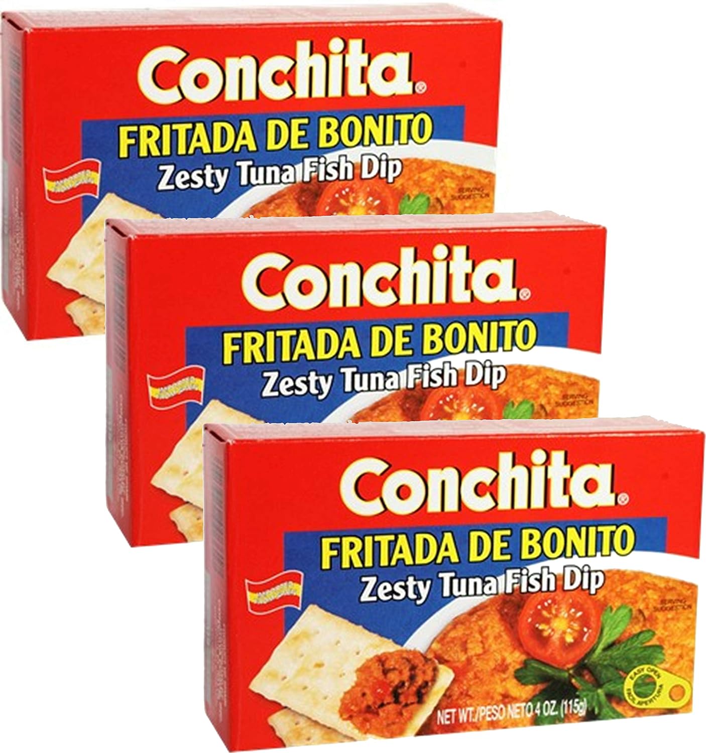 Amazon.com : Conchita Fritada de Atun (Tuna) in Tomato 4 oz, from Spain ...