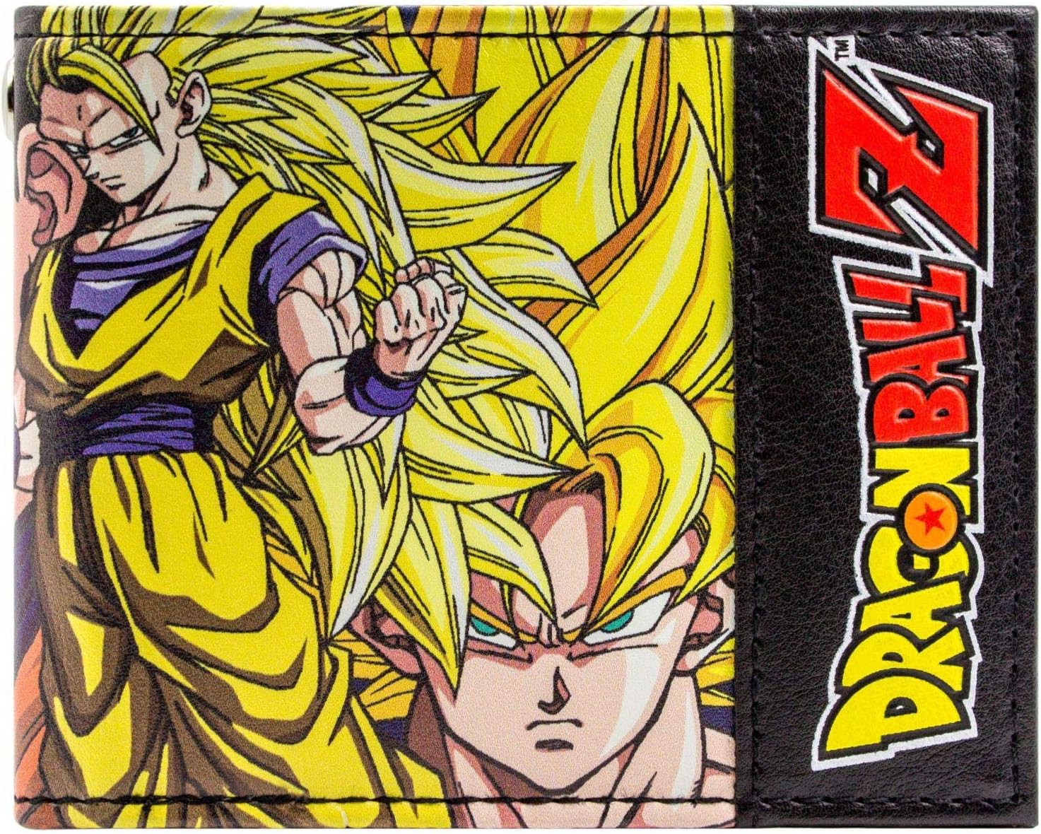 Toei Dragonball Z Goku & Vegeta Yellow ID & Card Bi-Fold Wallet – BigaMart